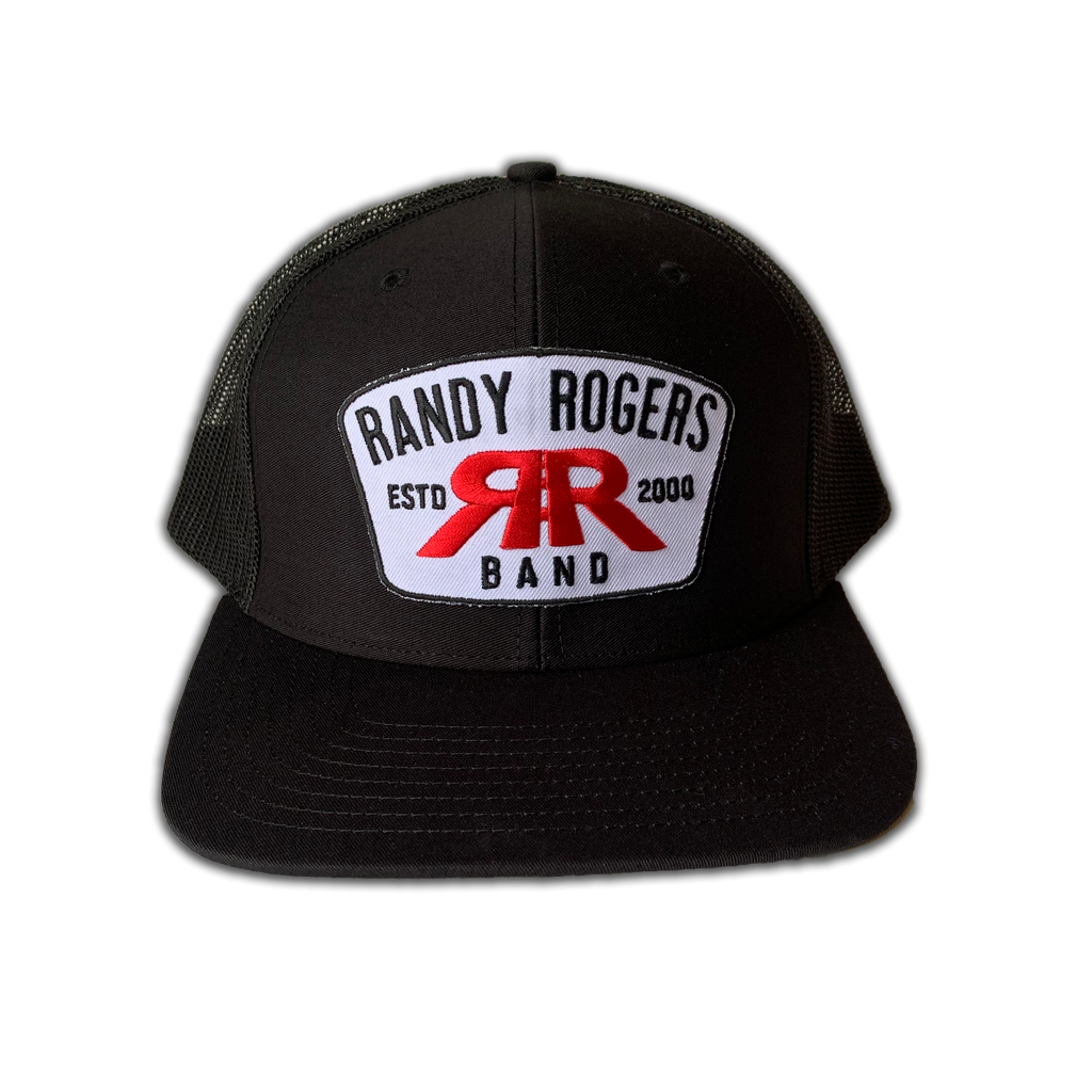 RRB Black Patch Hat – Randy Rogers Band